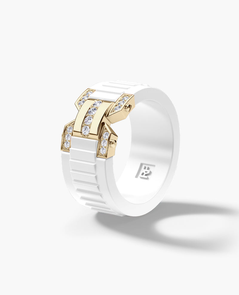 Unique Gold & Silicone Rings with Diamonds | Elegant Designs for Women ...