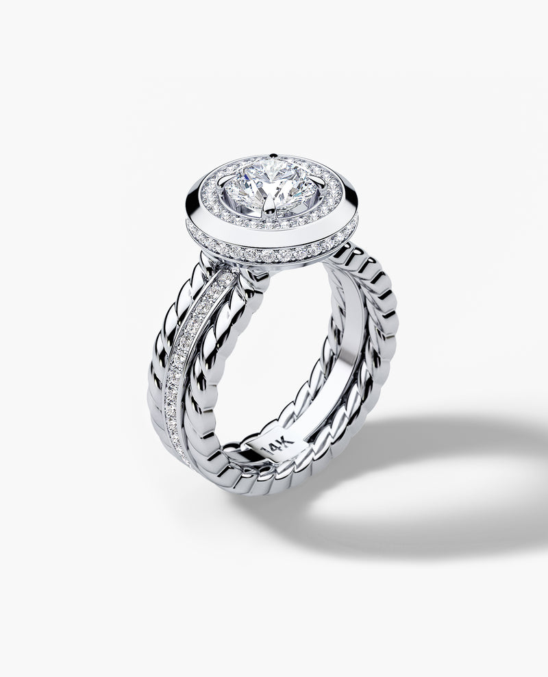 Unique & Custom Engagement Rings | Designer Engagement Gold Rings ...