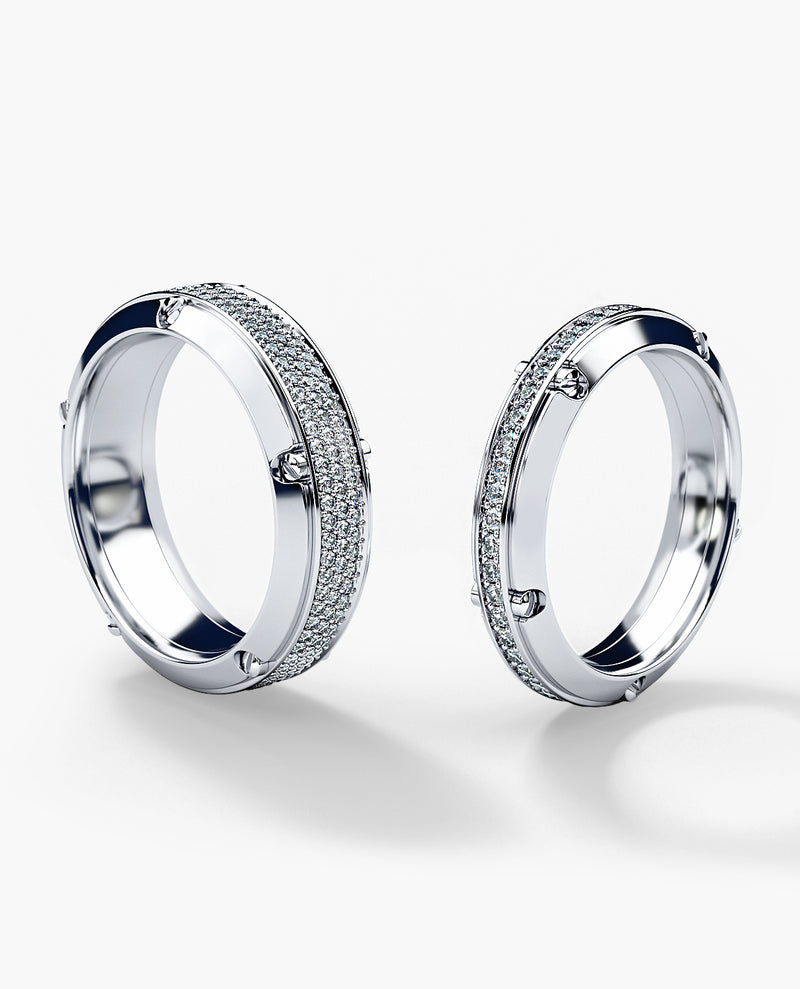 Matching Bands: Wedding Ring Sets for Her & Him | Rockford Collection